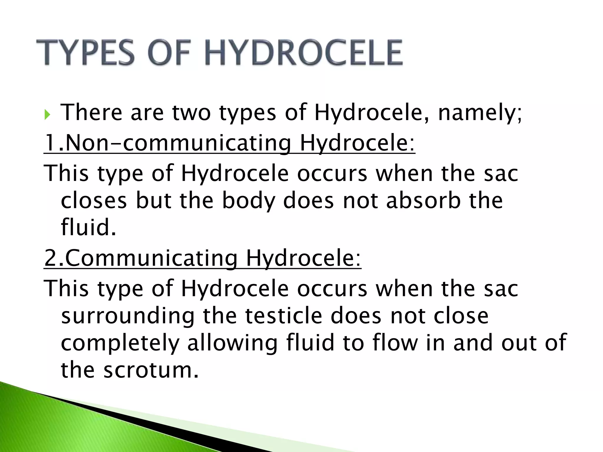HYDROCELE.pptx | Infertility | Reproductive Health