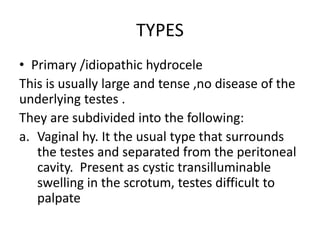 HYDROCELE.pptx999999999999999999999999999999999999 | PPT