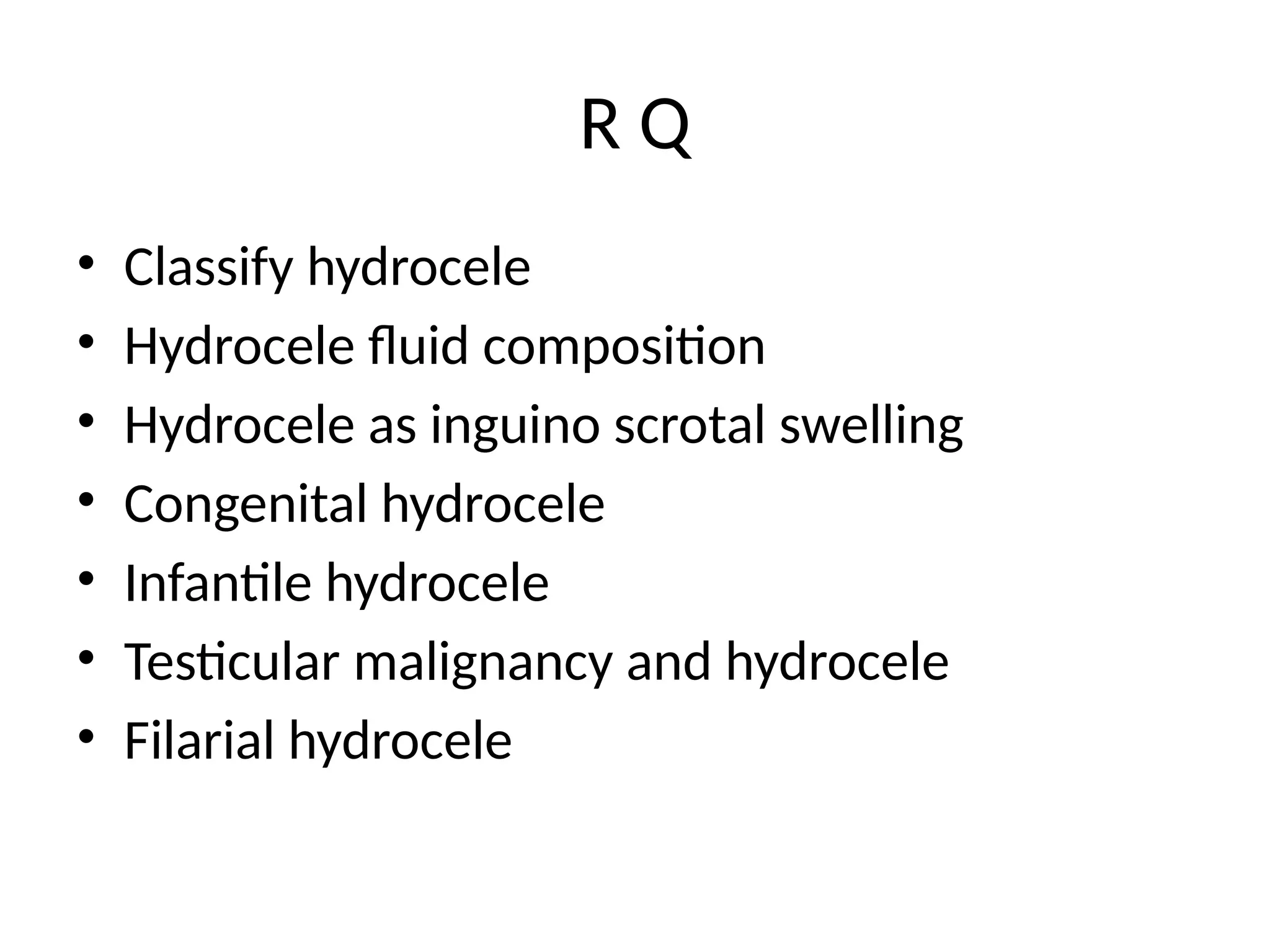 HYDROCELE.pptx for surgery practical nnn | PPTX