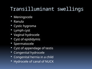 HYDROCELE , complications and its management | PPTX