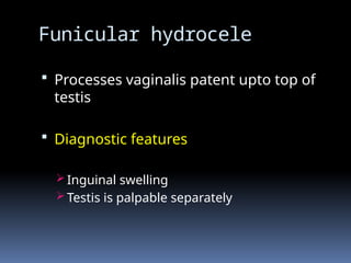 HYDROCELE , complications and its management | PPTX