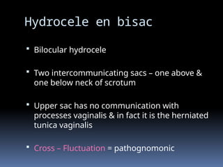 HYDROCELE , complications and its management | PPTX