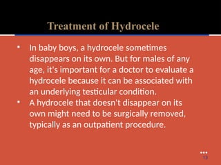 hydrocele mbbs topic new ppt uploded by dev | PPTX