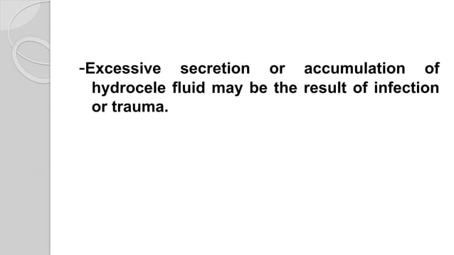 Hydrocelectomy | PPTX | First Aid | Injuries