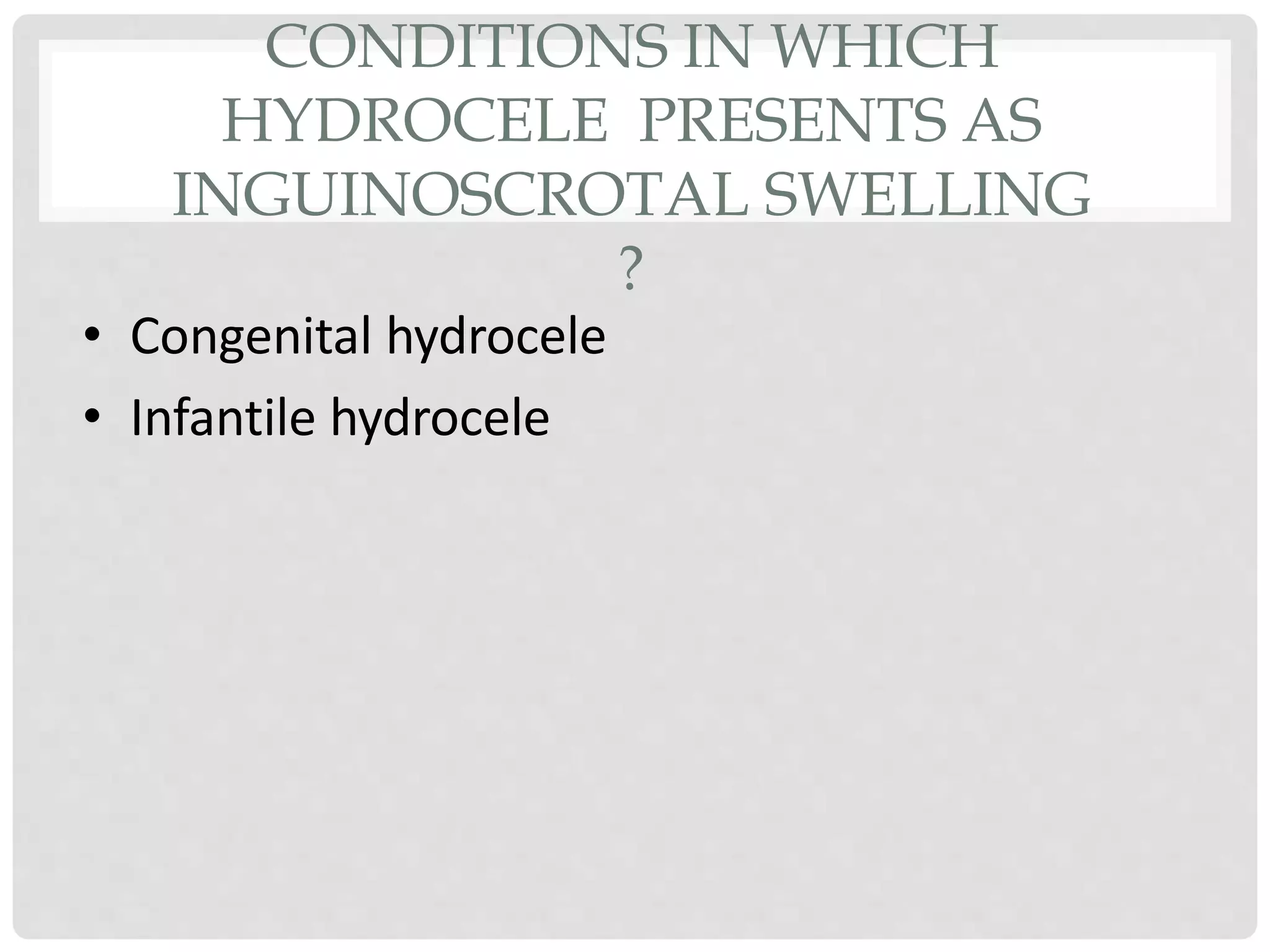 Hydrocele PPT.pptx