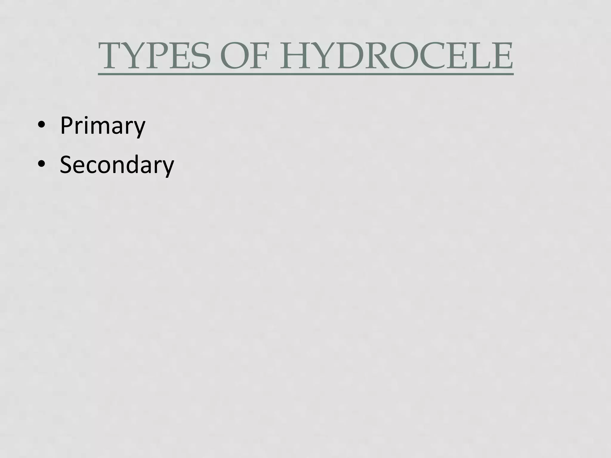 Hydrocele PPT.pptx
