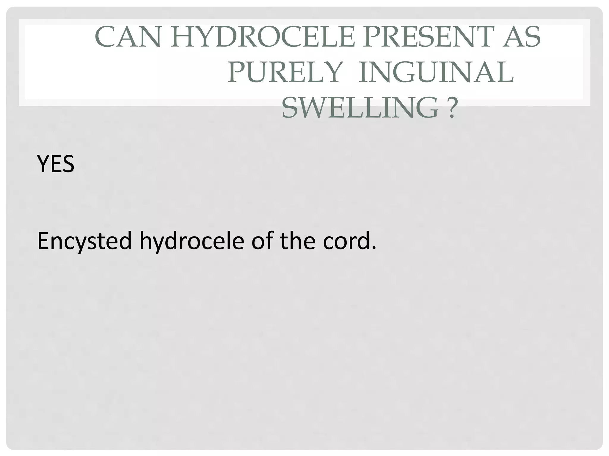 Hydrocele PPT.pptx