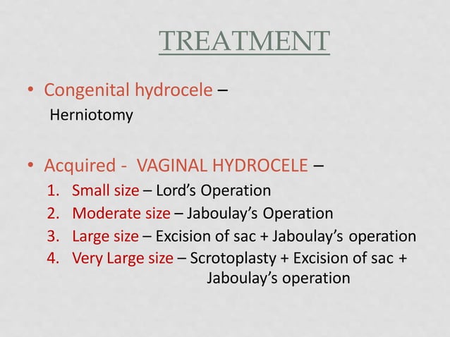 Hydrocele PPT.pptx | Sexual Conditions | Sexual Health