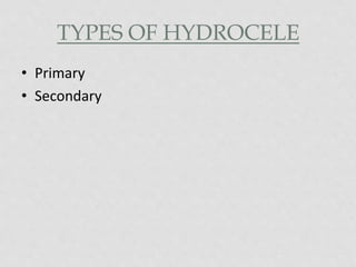 Hydrocele PPT.pptx