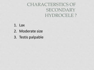 Hydrocele PPT.pptx