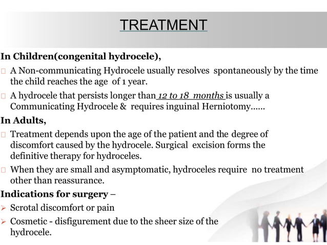 Hydrocele- All types & treatment options | PPTX