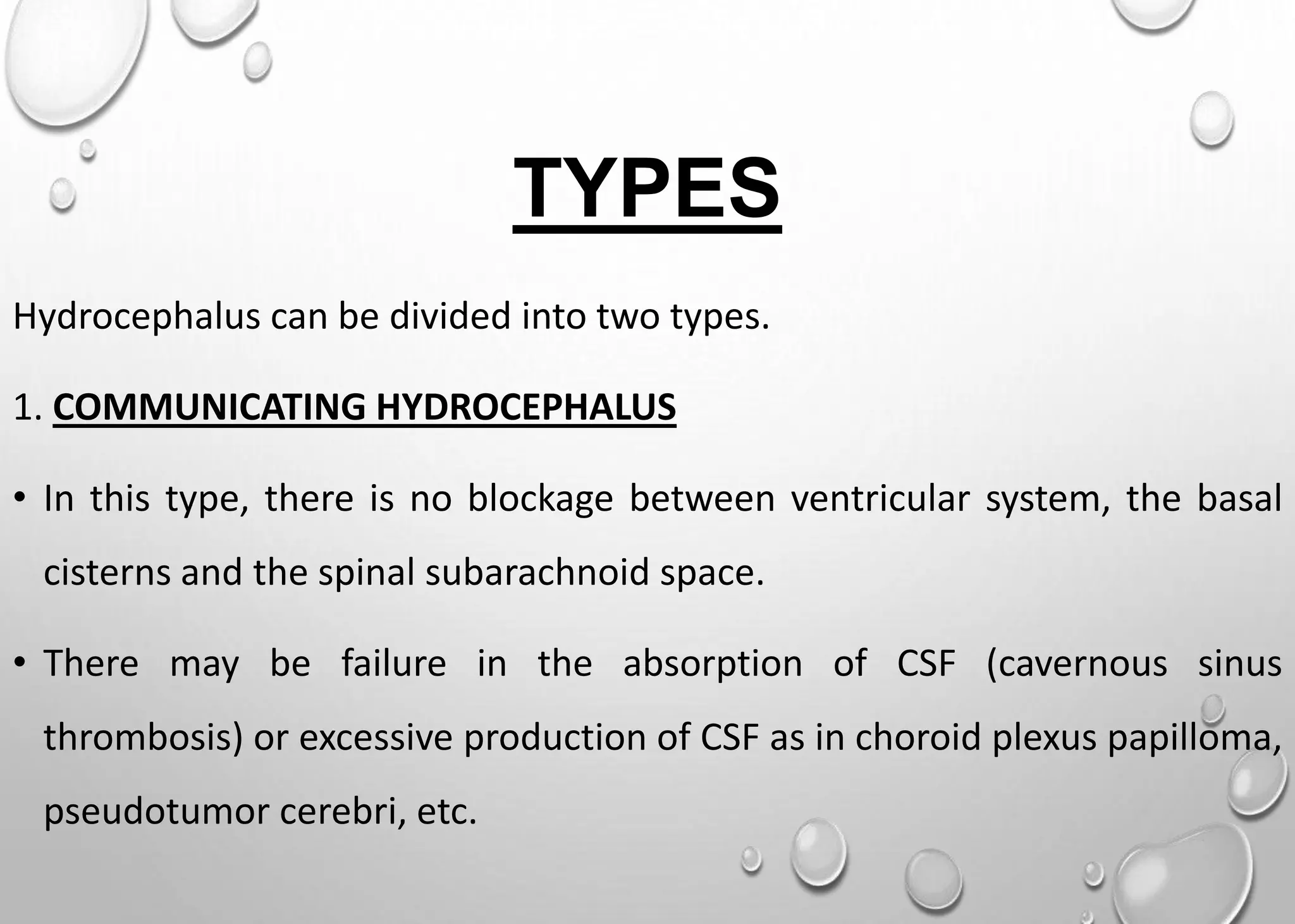 Hydrocephalous with nursing management | PPTX