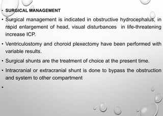 Hydrocephalous with nursing management | PPTX