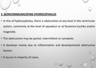 Hydrocephalous with nursing management | PPTX