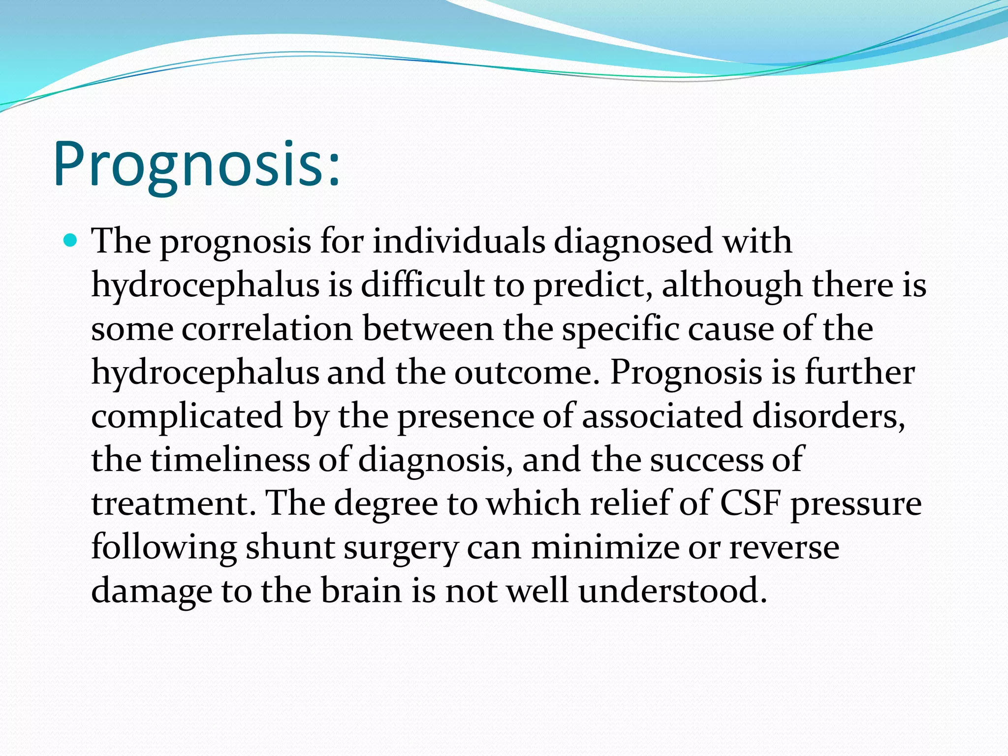 Hydrocephalus | PPTX