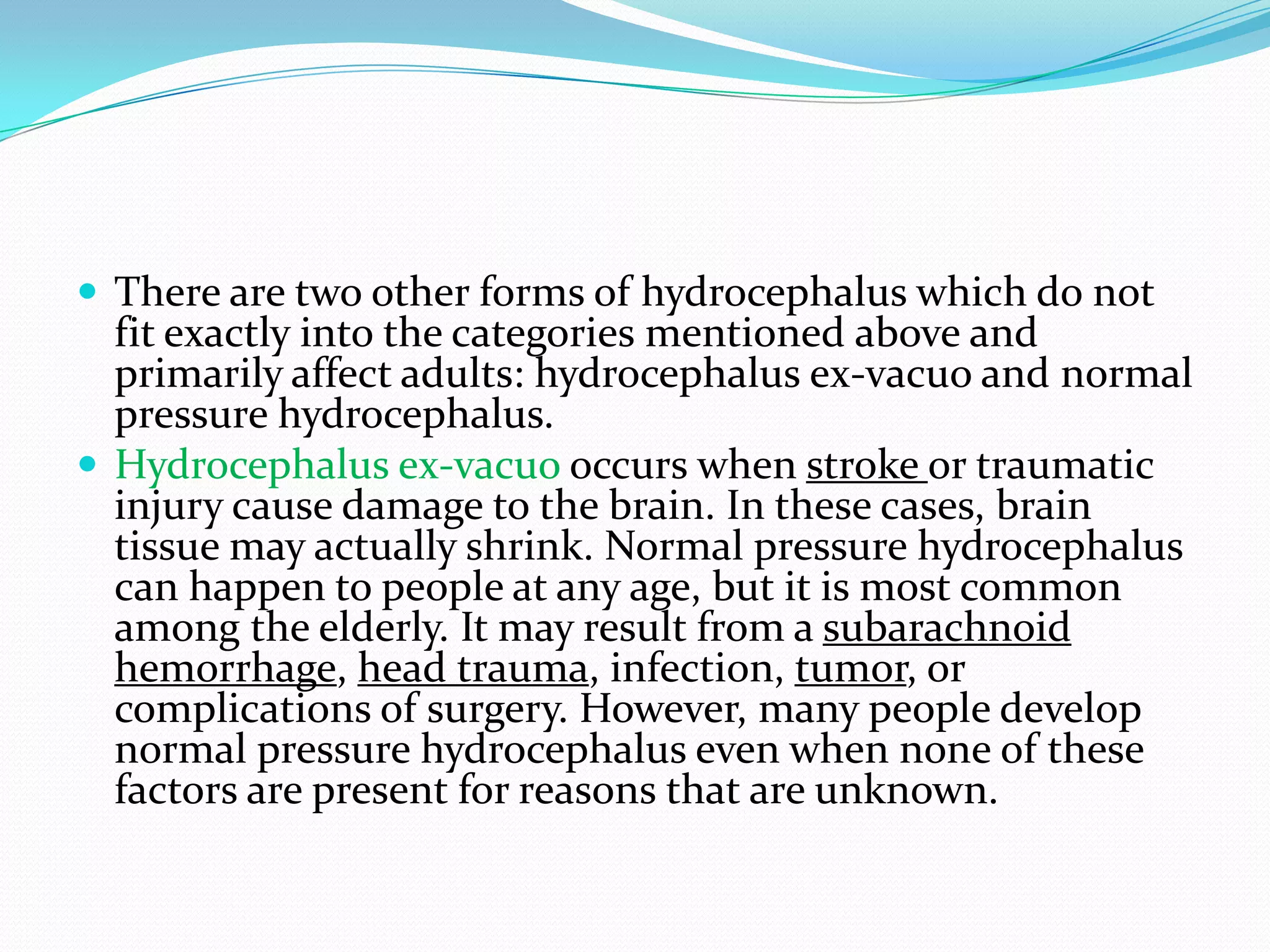Hydrocephalus | PPTX