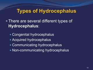 Hydrocephalus | PPTX