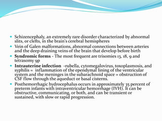 Hydrocephalus | PPTX