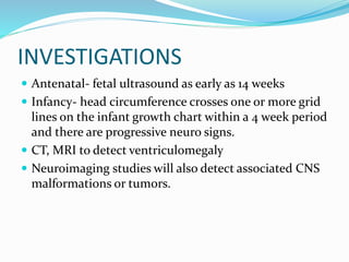 Hydrocephalus | PPTX