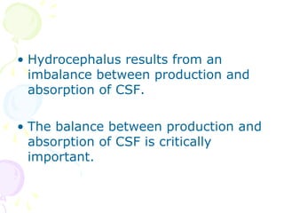Hydrocephalus | PPT