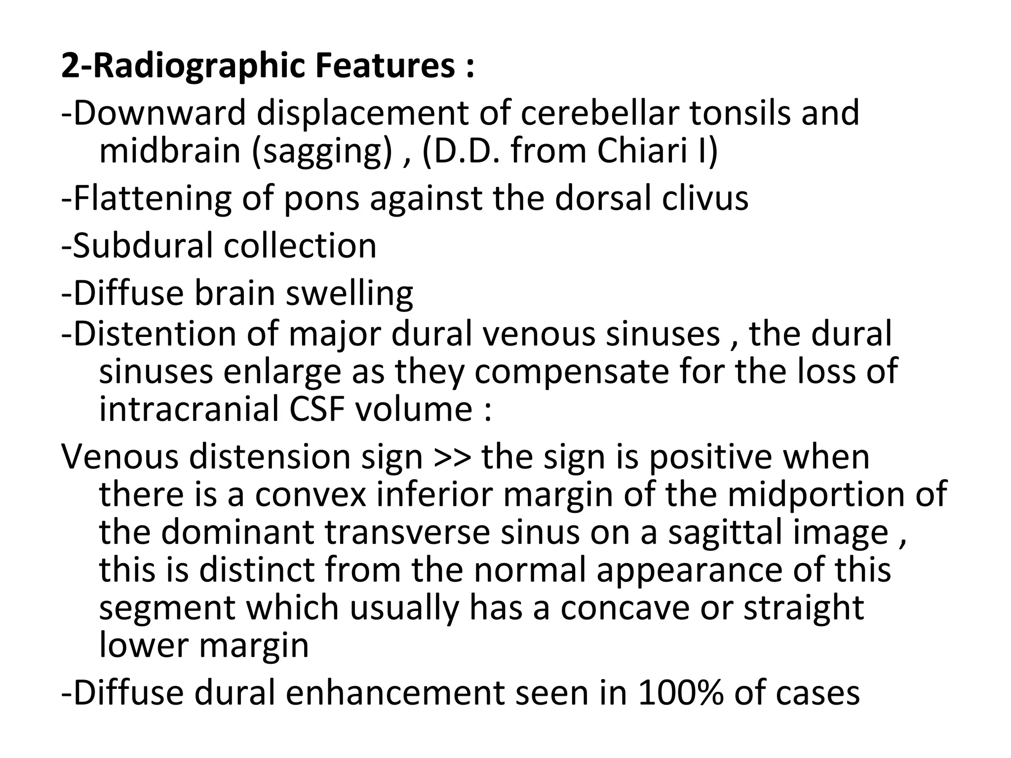 Diagnostic Imaging of Hydrocephalus & Pneumocephalus | PPT