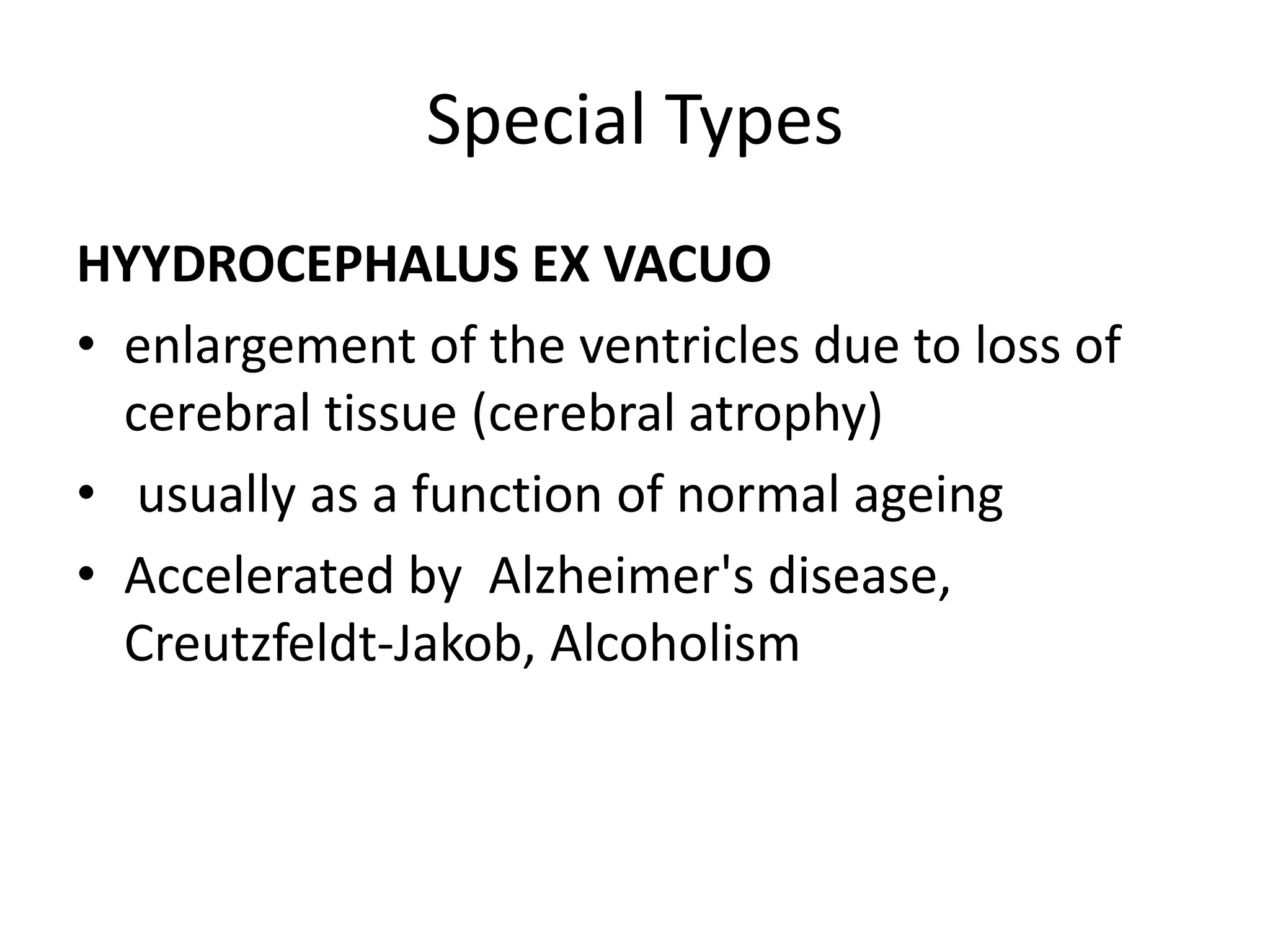 Hydrocephalus diagnosis and management | PPTX