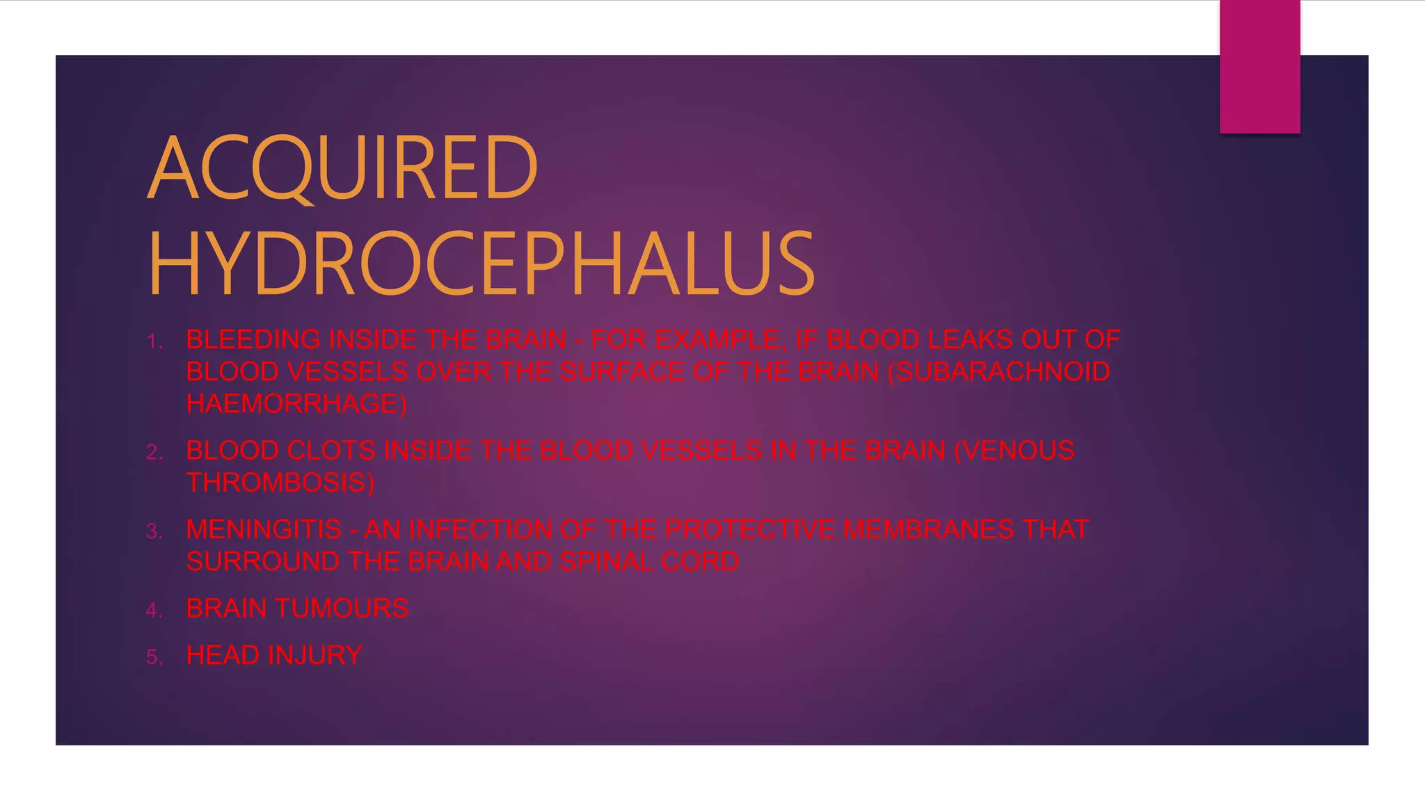 Hydrocephalus | PPT
