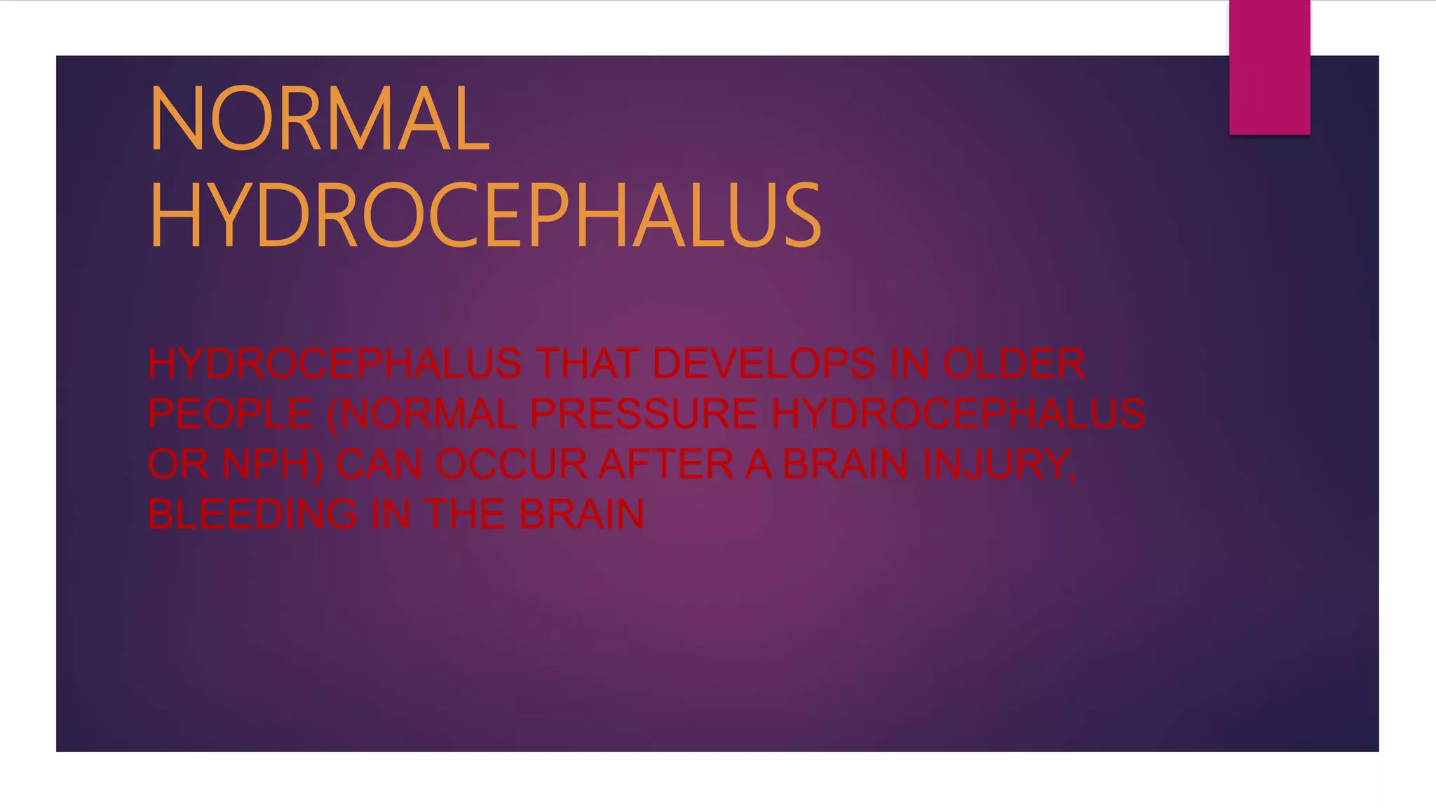Hydrocephalus | PPT