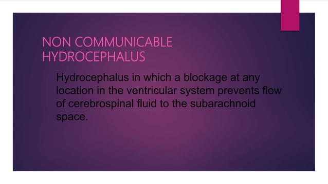 Hydrocephalus | PPT