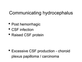 Hydrocephalus | PPTX
