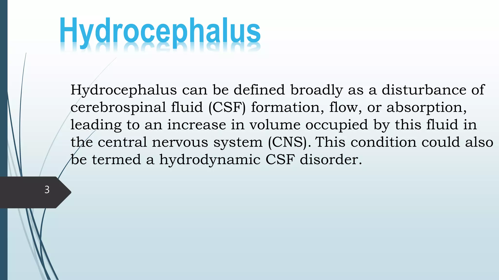 Hydrocephalus by aram mustafa & Narnj wasman & Daroon Abdulrahman | PPT