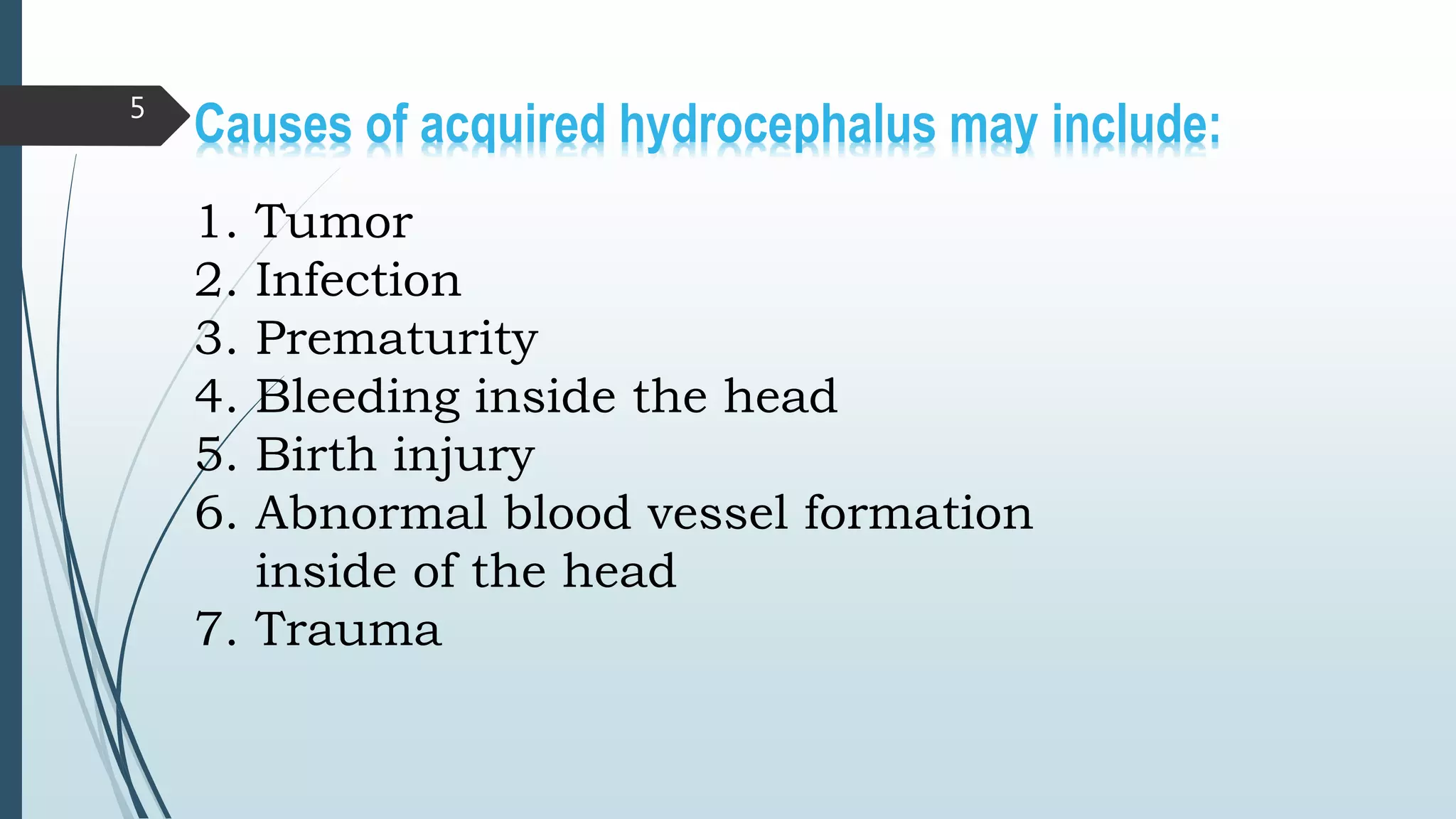 Hydrocephalus by aram mustafa & Narnj wasman & Daroon Abdulrahman | PPT