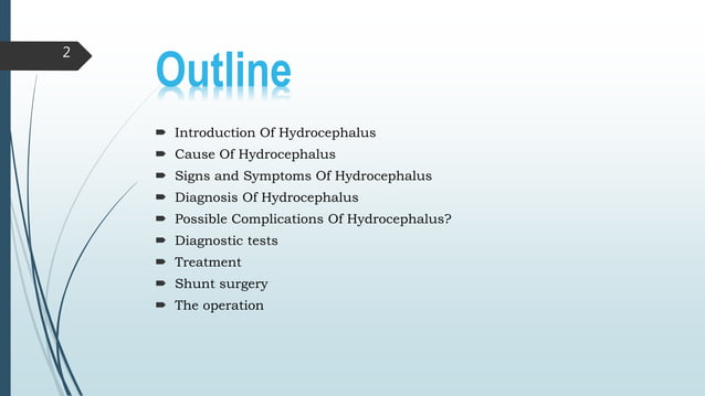 Hydrocephalus by aram mustafa & Narnj wasman & Daroon Abdulrahman | PPT