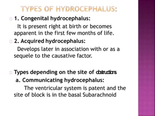 Hydrocephalus | PPT