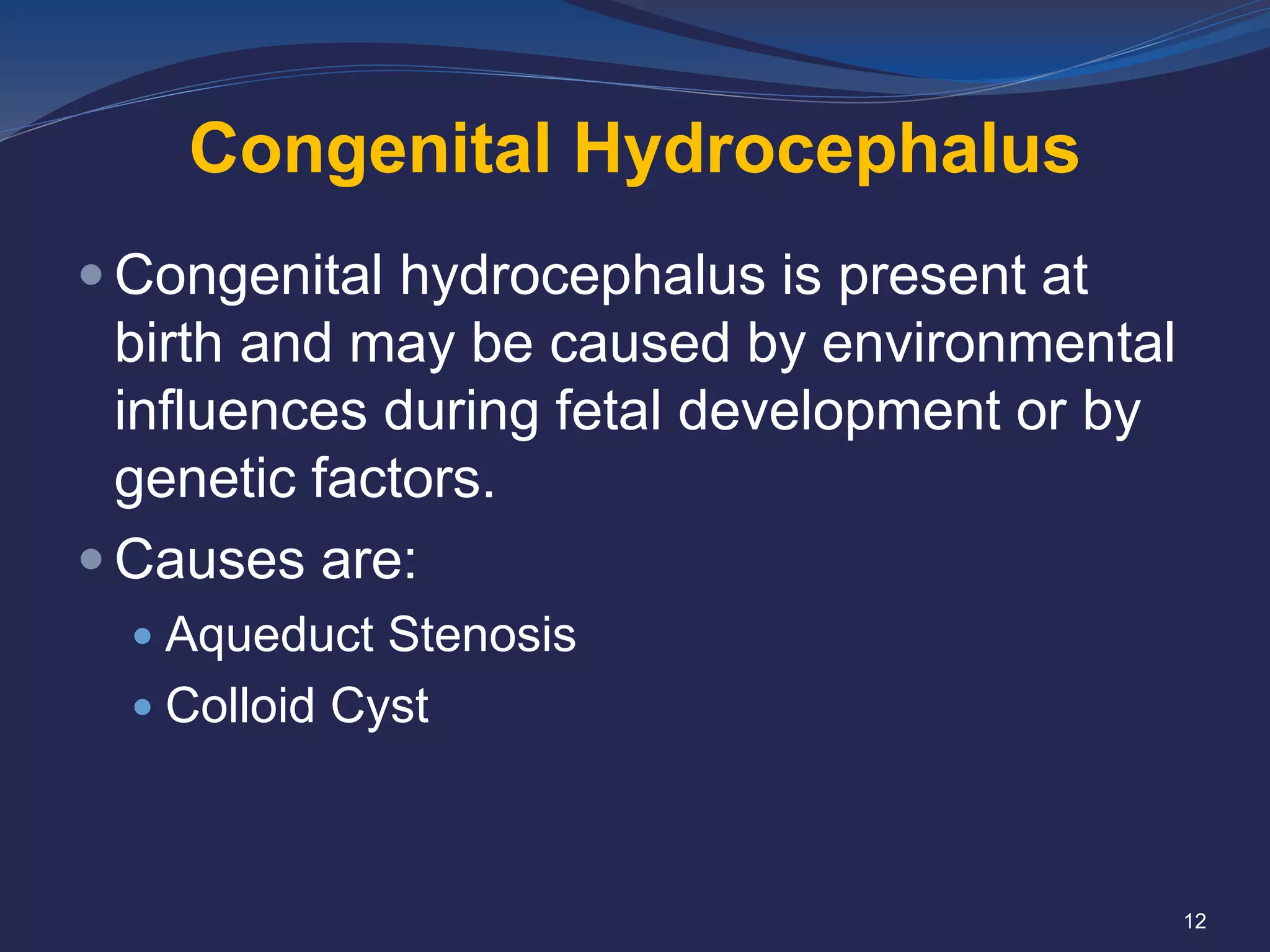 Hydrocephalus | PPTX