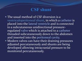 Hydrocephalus | PPTX