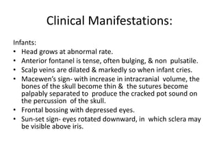 Hydrocephalus | PPTX