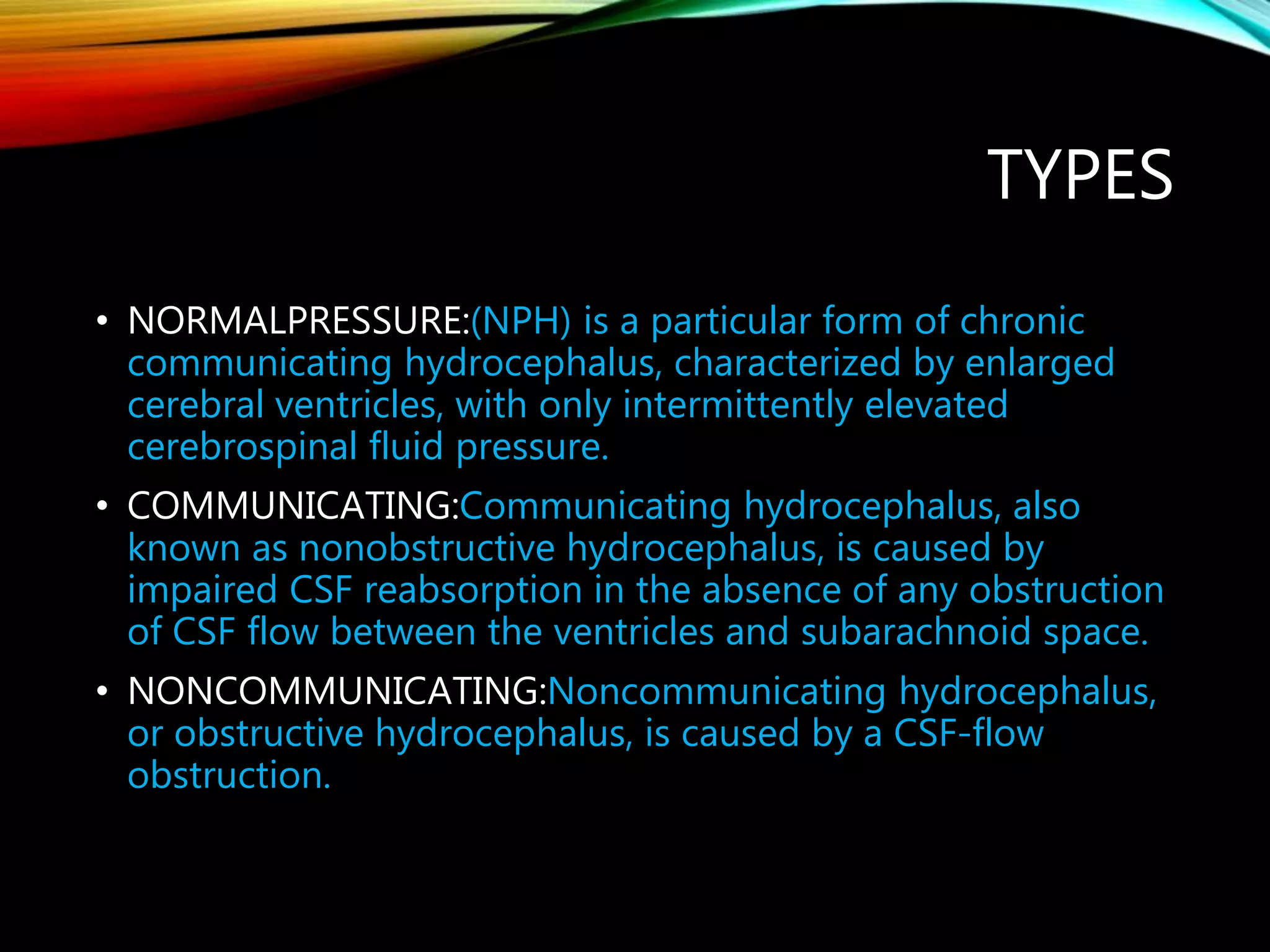 Hydrocephalus | PPTX