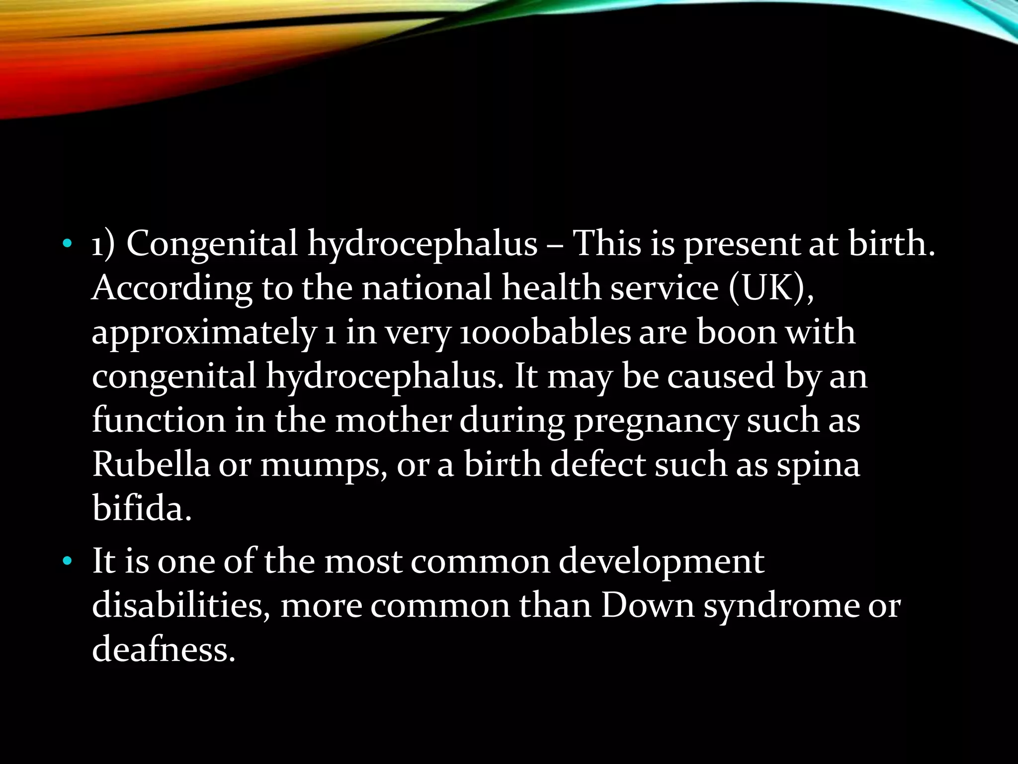 Hydrocephalus | PPTX