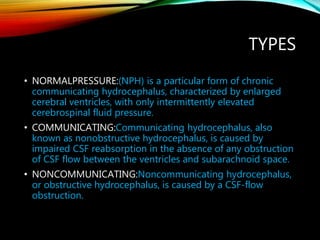 Hydrocephalus | PPTX