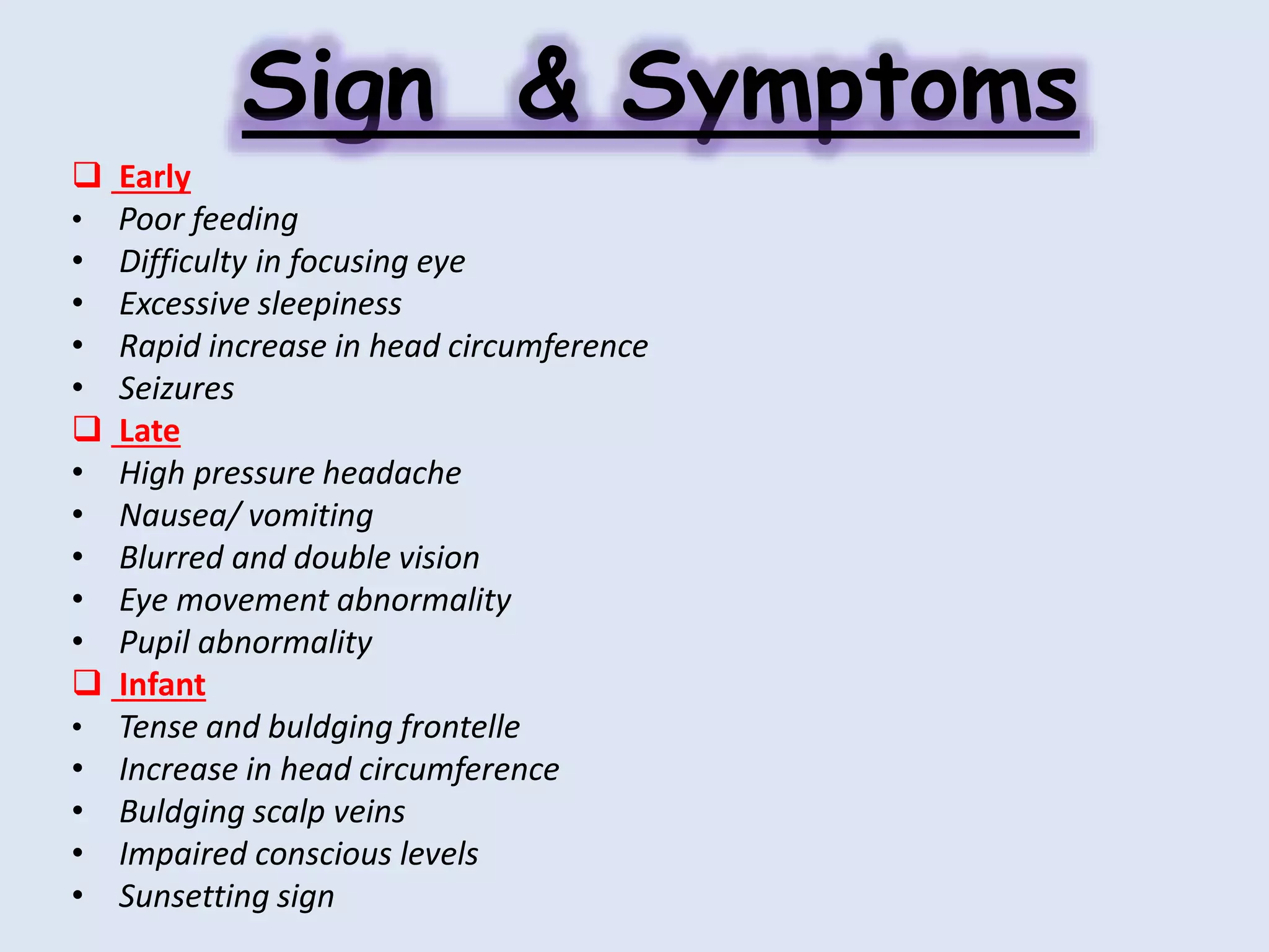 Hydrocephalus | PPTX