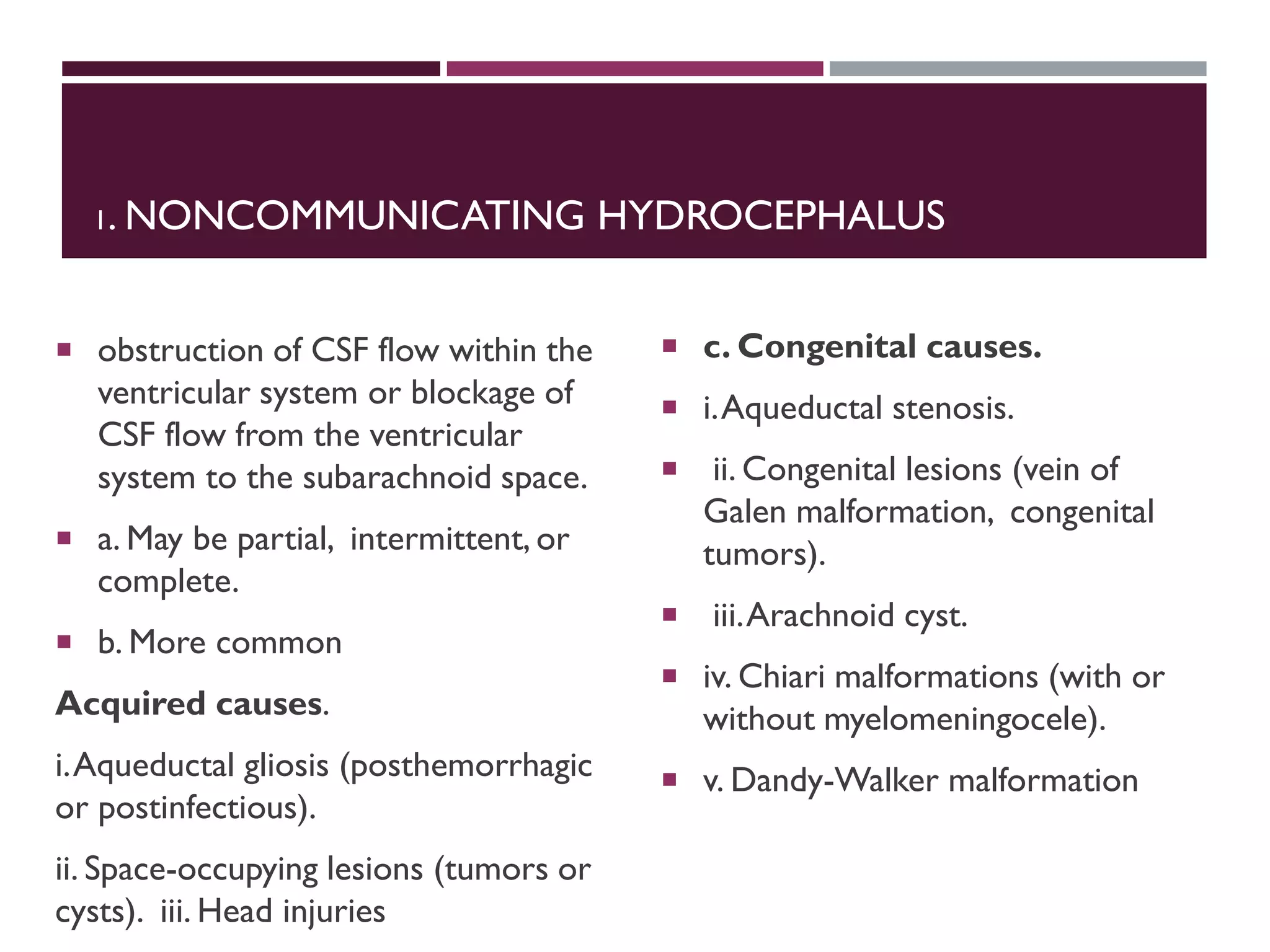 Hydrocephalus | PPT