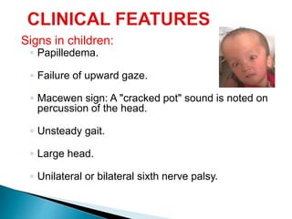 HYDROCEPHALUS | PPTX