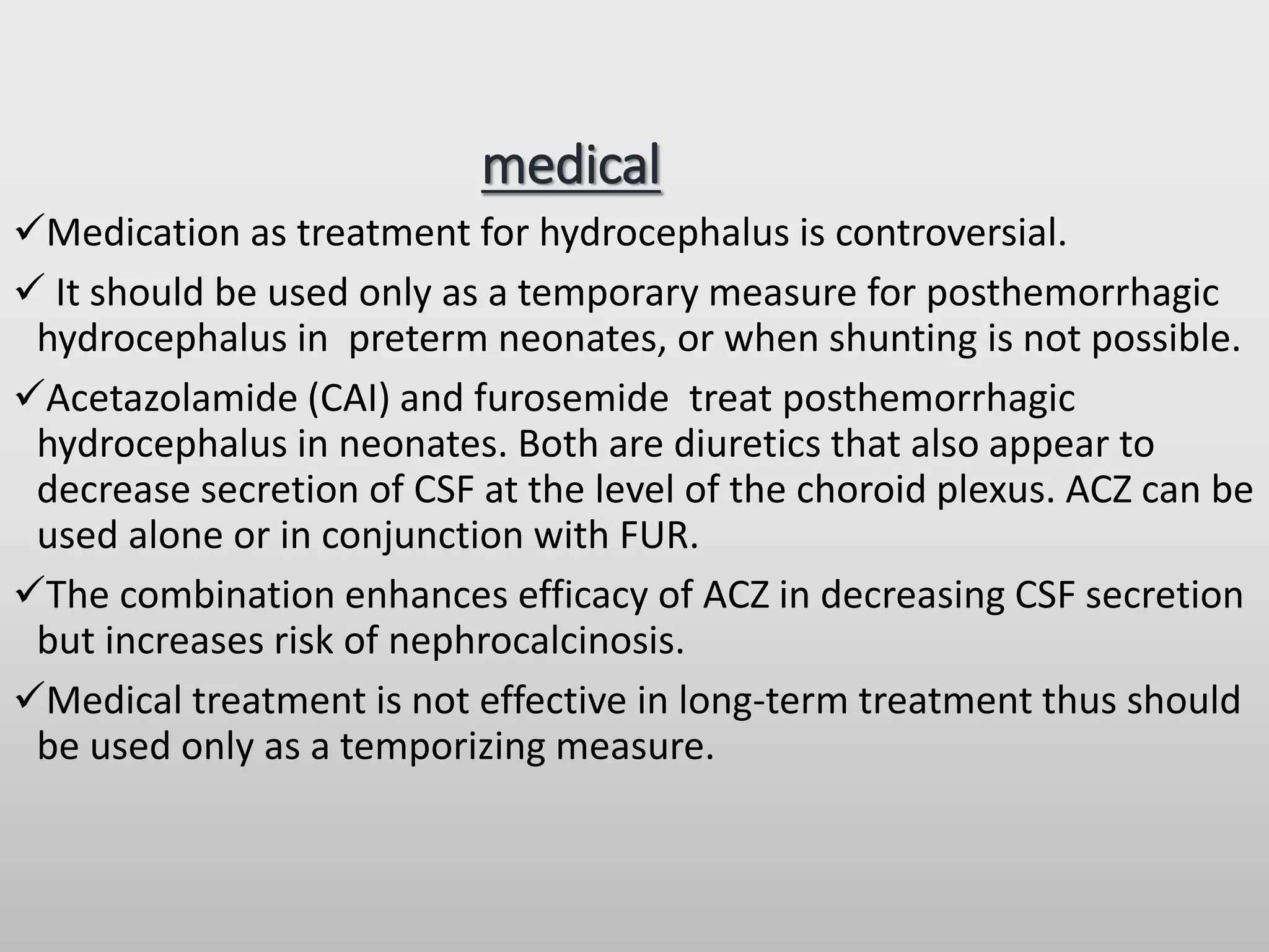 Hydrocephalus in neonate | PPTX