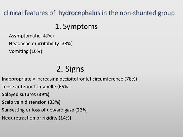 Hydrocephalus in neonate | PPTX