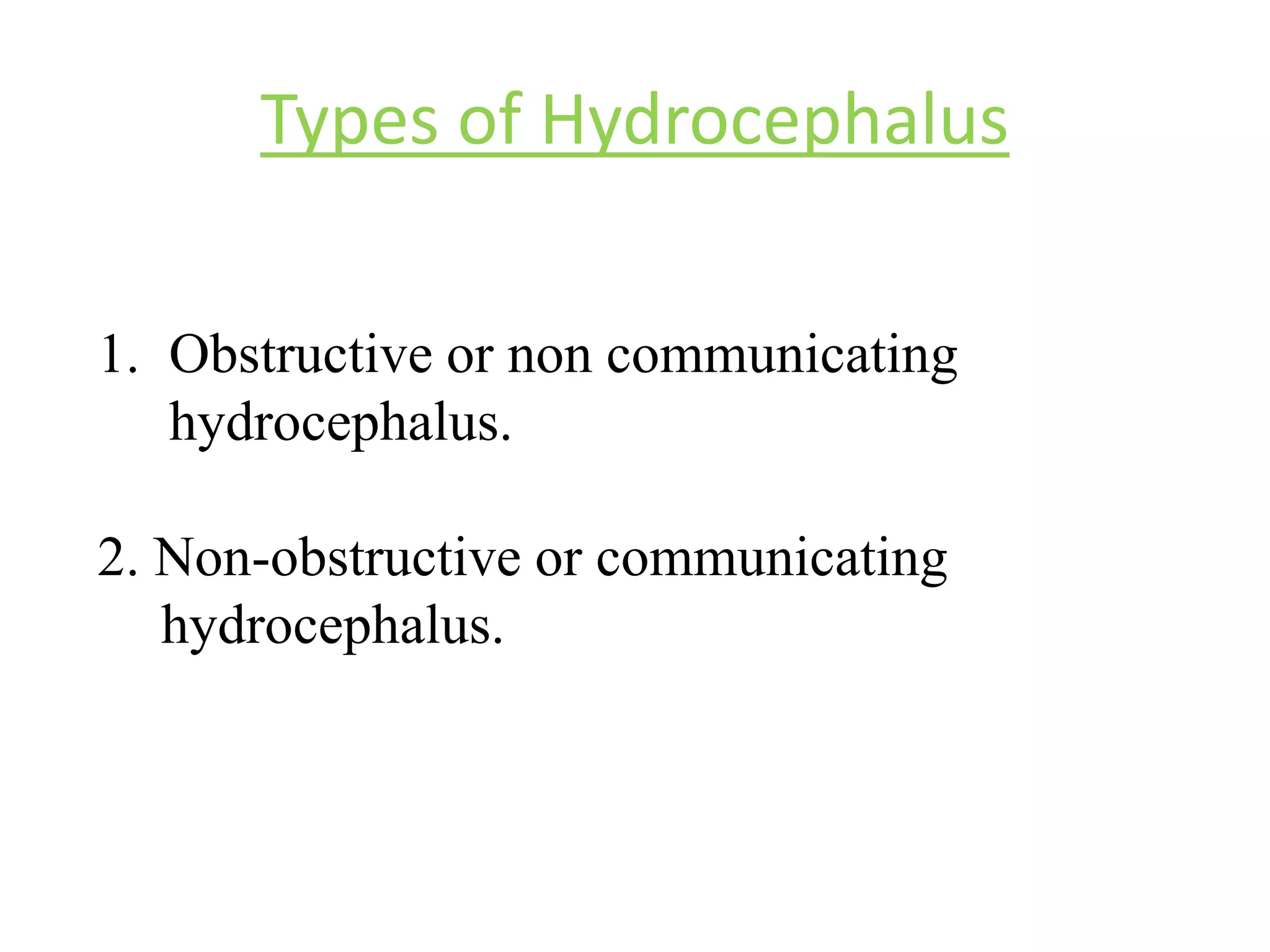 Hydrocephalus | PPT