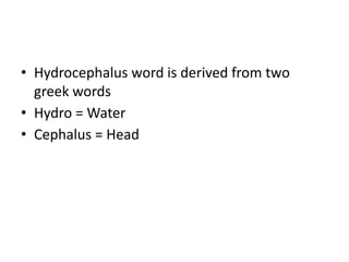 Hydrocephalus.pptx