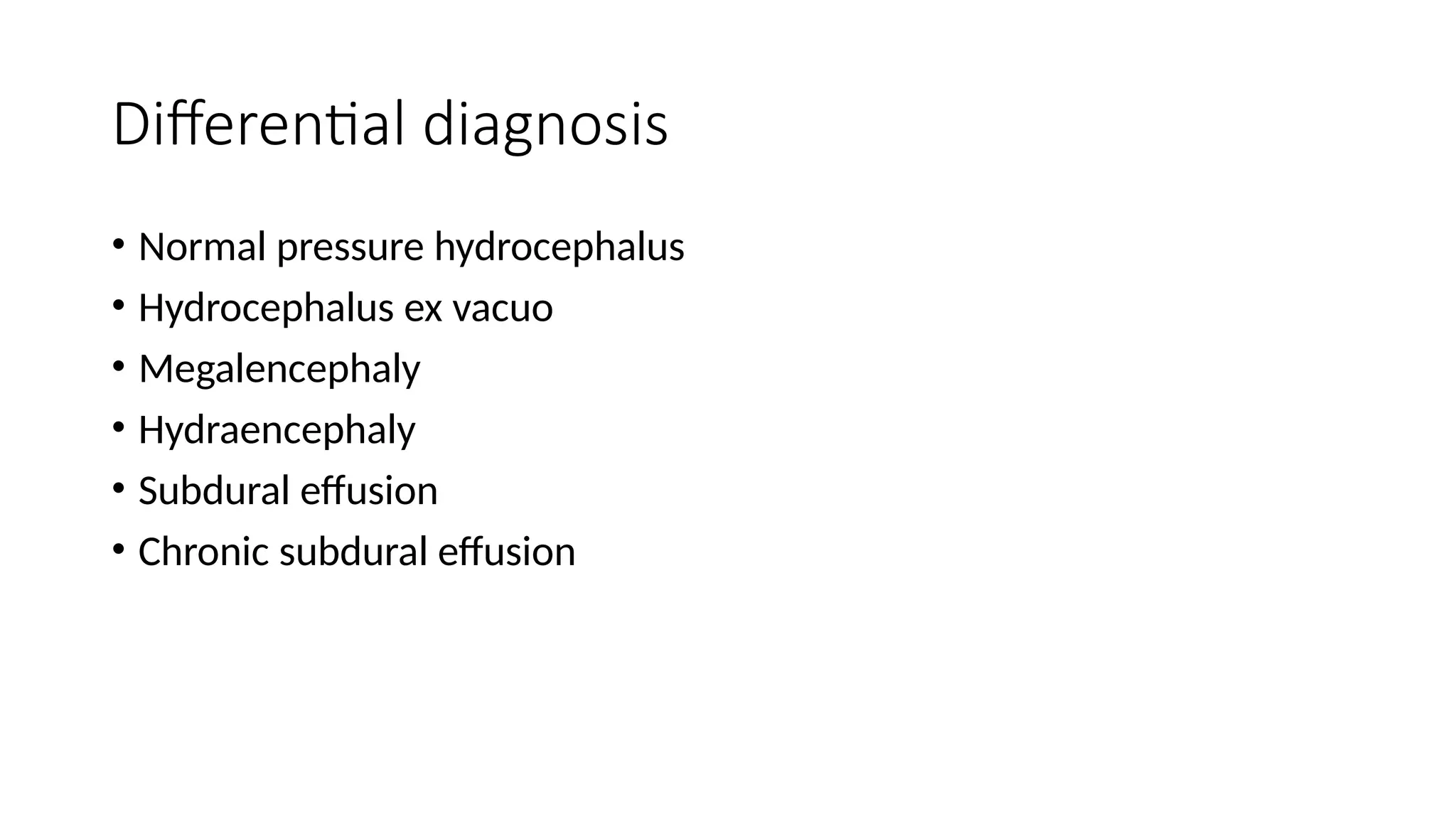 Hydrocephalus symptoms and treatment ppt | PPTX