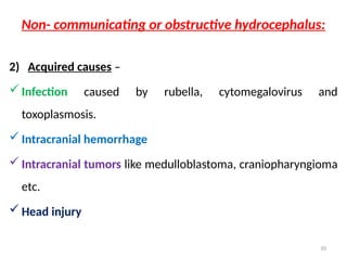 Hydrocephalus in children .pptx