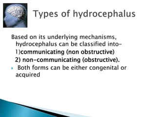 Hydrocephalus - Case Presentation (2).ppt